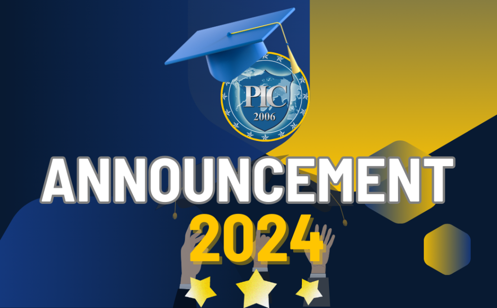 PIC GRADUATION 2024 ANNOUNCEMENT – PIC Student Dashboard